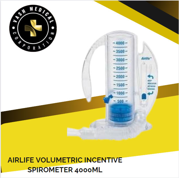AIRLIFE VOLUMETRIC INCENTIVE SPIROMETER 4000ML | Lazada PH