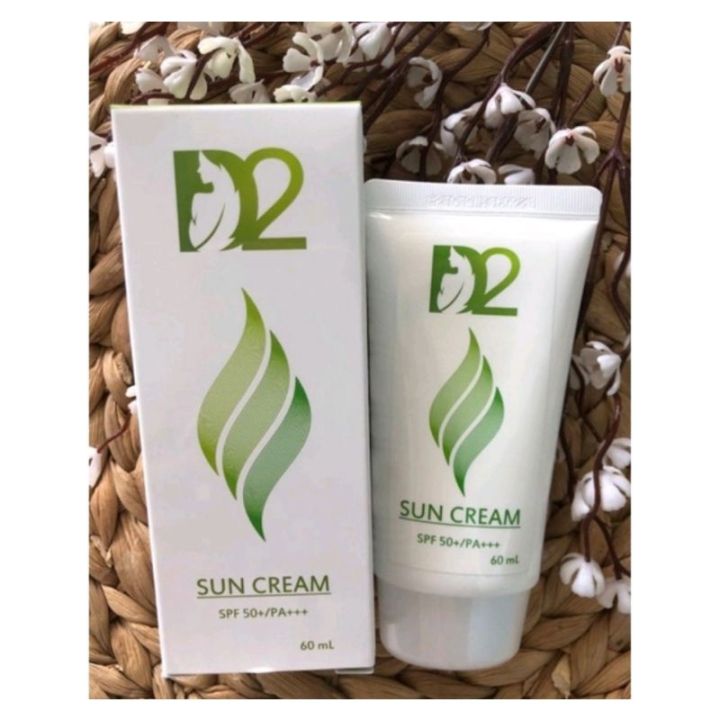D2 sun cream spf 50+/PA+++ sunblock wajah D2 Korea Sunscreen | Lazada ...