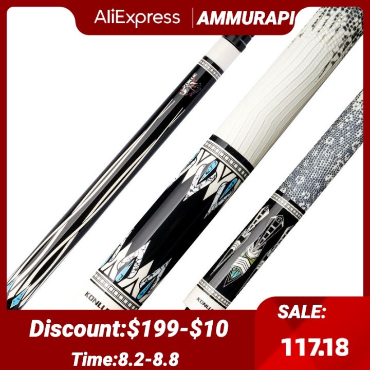 【LZ】 ☎ KONLLEN Billiards Pool Cue Tiger Everest Tip Leather Grip Pool ...