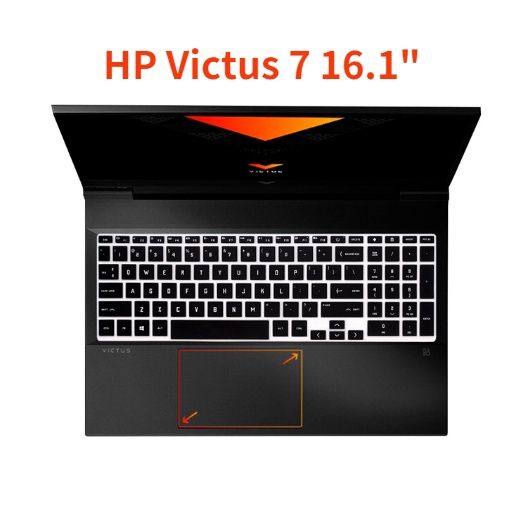 Silicone Laptop keyboard Cover For HP Victus 7 16.1 Silicone Laptop keyboard Cover For HP Victus 7 16.1
