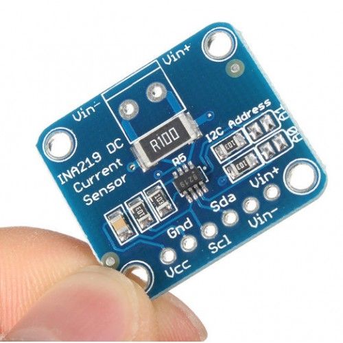โมดูลวัดแรงดันและกระแส I2C INA219 High Side DC Current Sensor Breakout ...