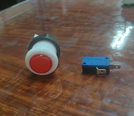 ALLAN PUSH BUTTON RED WITH YENOX | Lazada PH