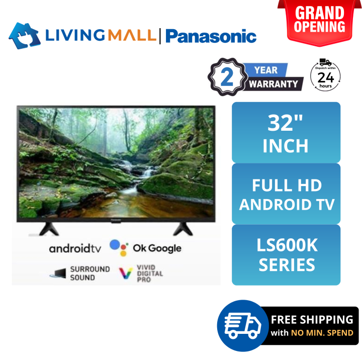 PANASONIC TH-32LS600K 32 INCH LED FULL HD SMART TV TH-32LS600K 智能电视 | Lazada