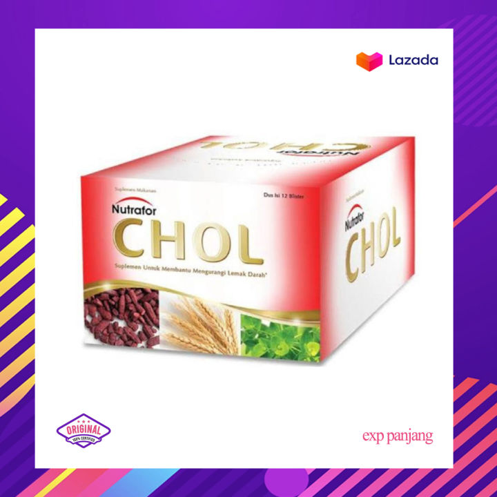 Nutrafor Chol isi 12 lembar (strip) | Lazada Indonesia