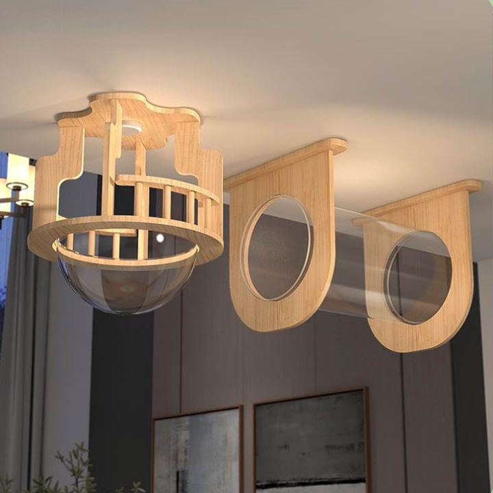 【Ishaoken】DIY Cat Wall Mounted Hanging Cat Climbing Frame Air Tunnel ...