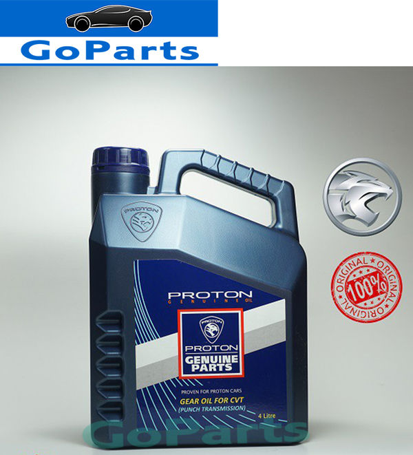 100% original PROTON CVT GEAR OIL [4L]/BLUE/PUNCH TRANSMISSION FLUID ...