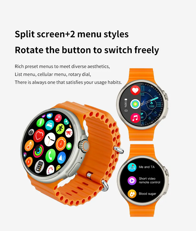 G9 Ultra GS Wear Smart Watch (2.02") - OTC.LK