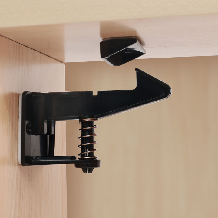 [M.B.T] Invisible Drawer Lock Safety Lock Abs Safety Lock Drawer ...