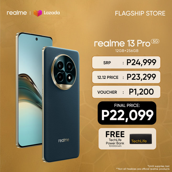 realme 13 Pro 5G [12GB RAM + 256GB ROM] | 120Hz Curved OLED Display ...