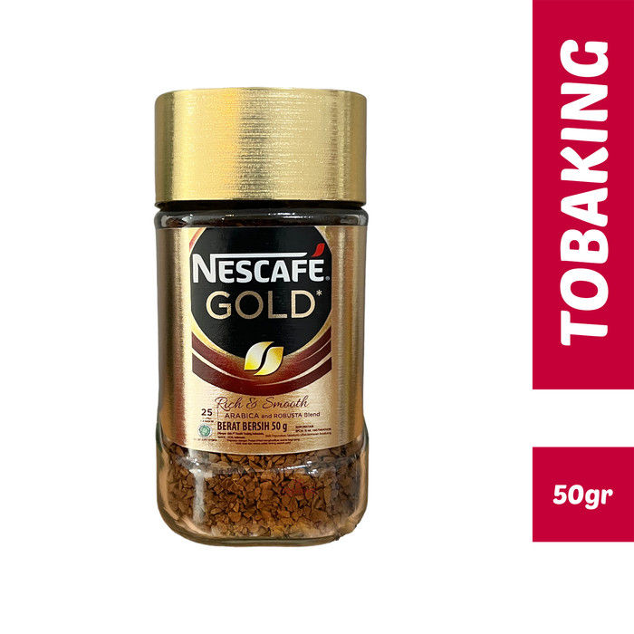 Nescafe Gold Kopi Instan Kopi Hitam Jar 50 gr | Lazada Indonesia