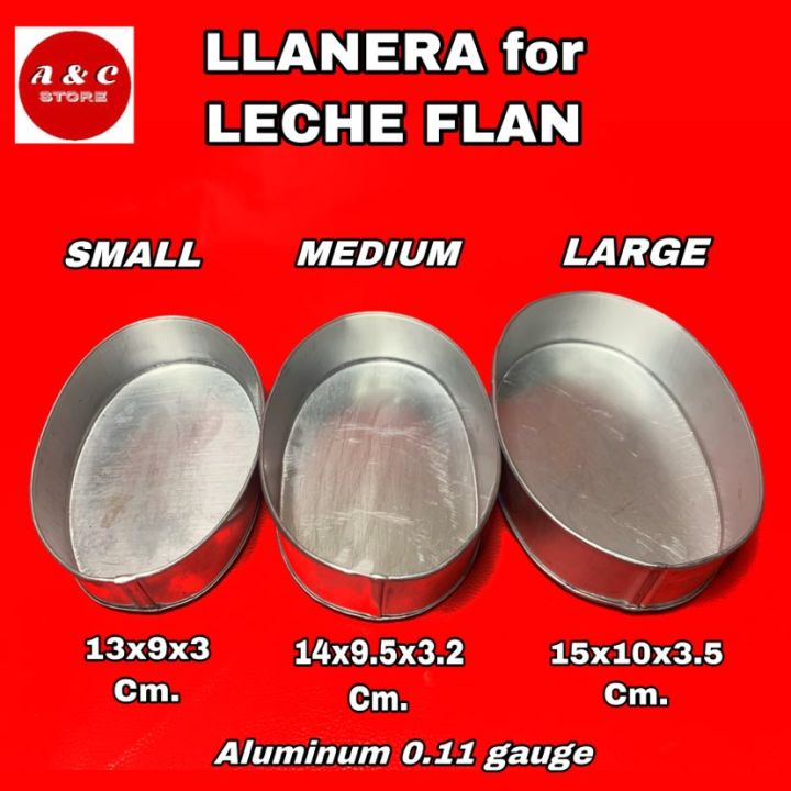 LECHE FLAN / LLANERA ALUMINIUM MOLDER (6PCS S,M,L SIZE) | Lazada PH