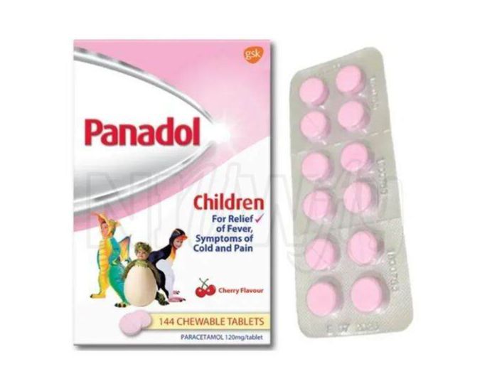 Panadol Chewable Fever Tablet for Children 12 Tablets / Strip | Lazada