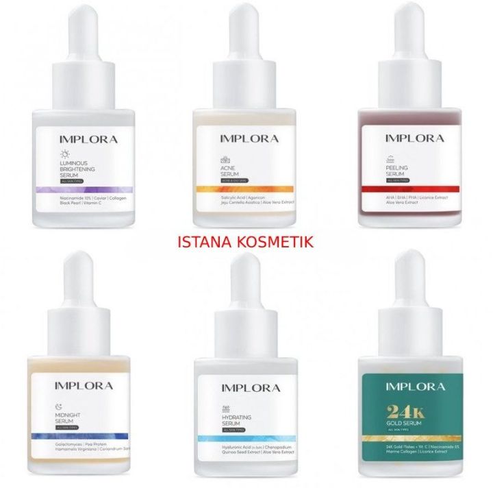 IMPLORA SERUM ALL VARIANTS | Lazada Indonesia