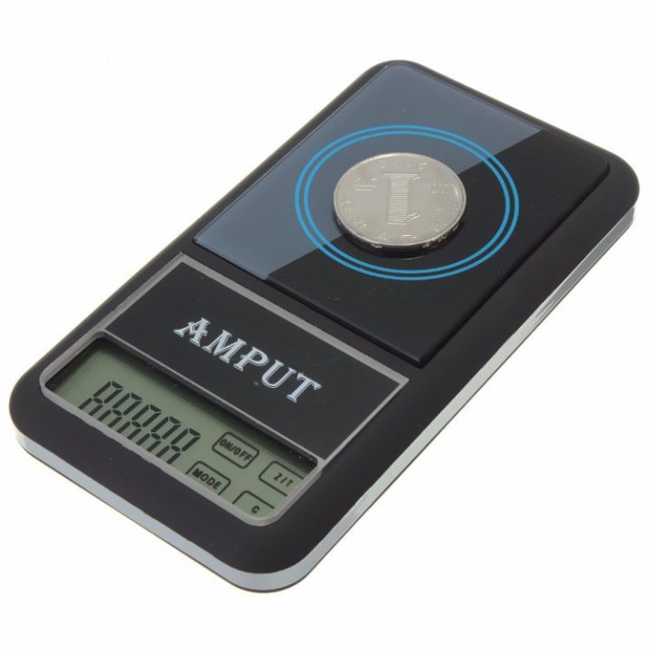 500g-0.01g AMPUT Digital Jewellery Weight Electronic Pocket Scale Touch ...