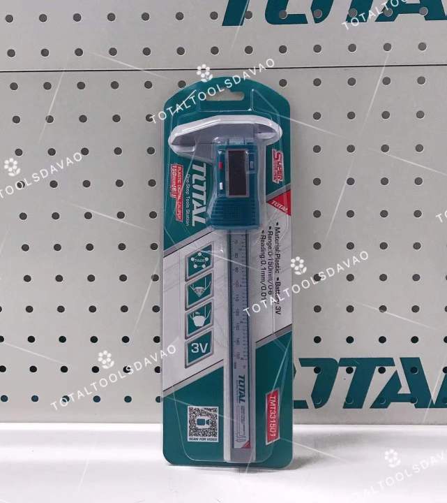 TOTAL Plastic Digital Caliper SS TMT331501 | Lazada PH