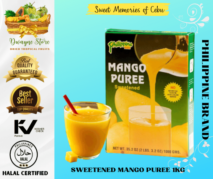 Mango Puree Sweetened 1kg | Lazada PH