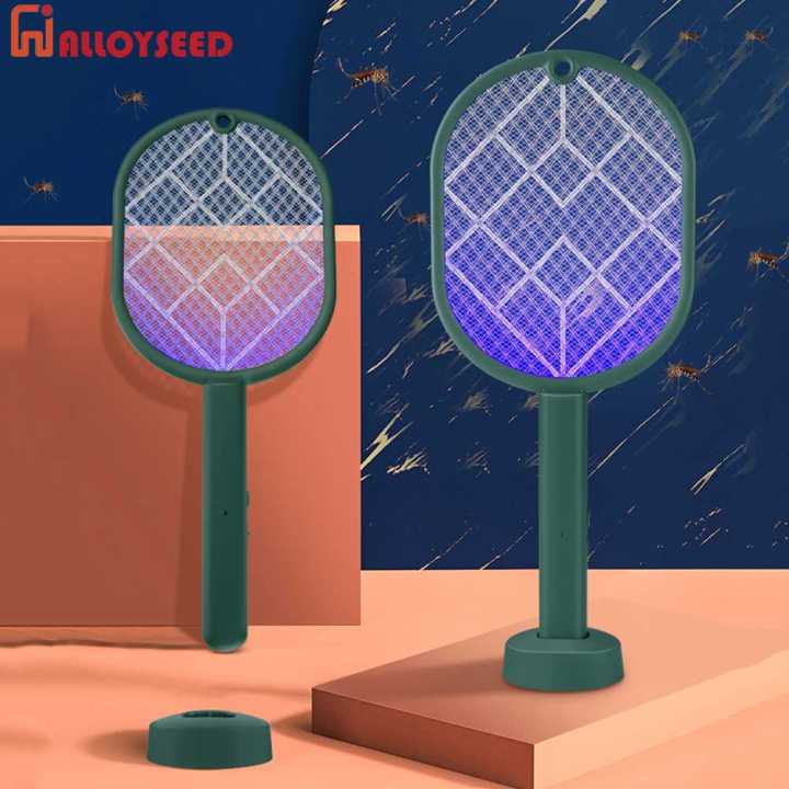 Electric Mosquito Racket Killer Electric 2-in-1 Fly Insect Zapper ...