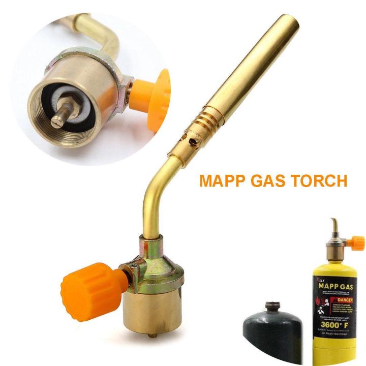 【Hot item】 Mapp Gas Ignition Turbo Brazing Solder Propane Welding ...