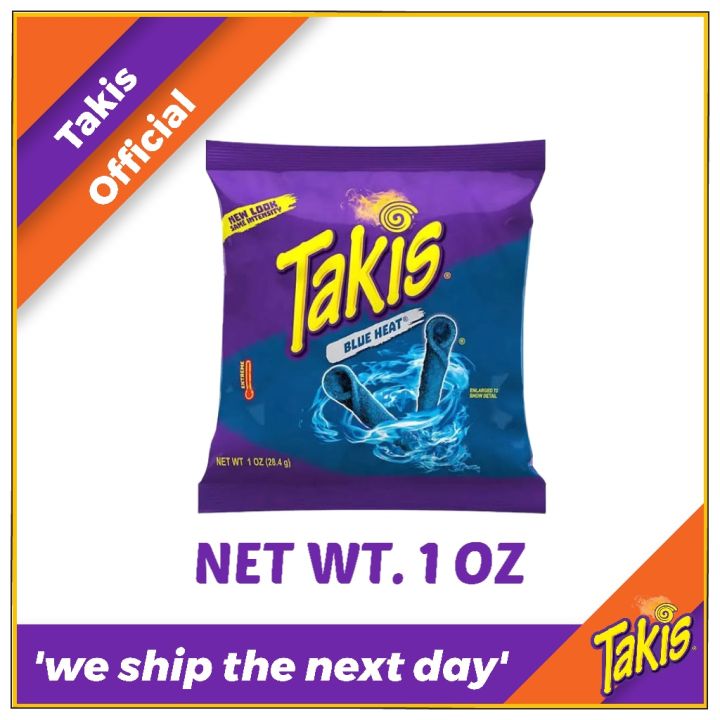 Takis Blue Heat Rolled Tortilla Chips 1 oz | Lazada PH