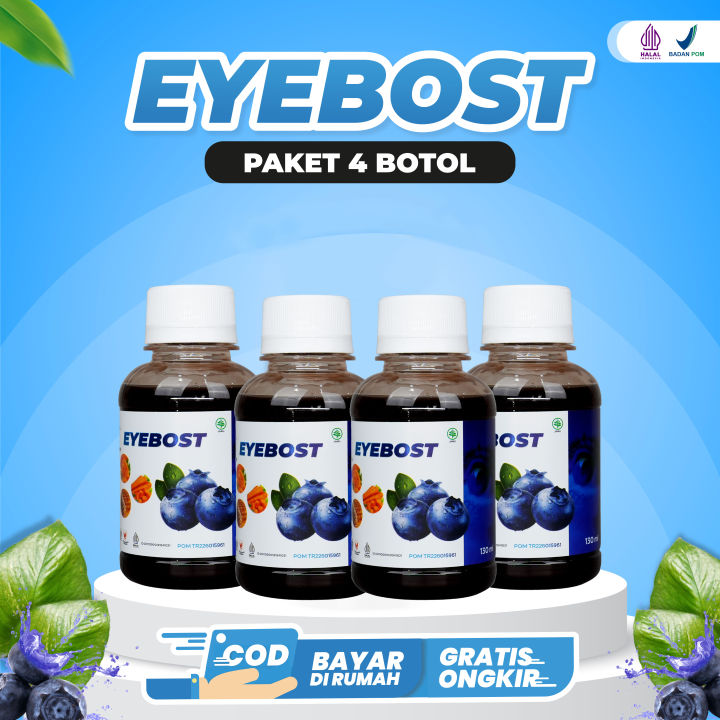 Eyebost – Madu Herbal Vitamin Mata Paket 4 Botol 130ml | Lazada Indonesia