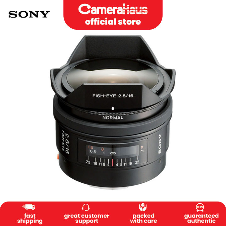 Sony 16mm F2.8 Fisheye Lens | Lazada PH