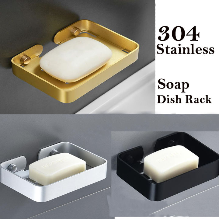 304 Stainless Bathroom Soap Dish / Bathroom Soap Rack | Lazada PH