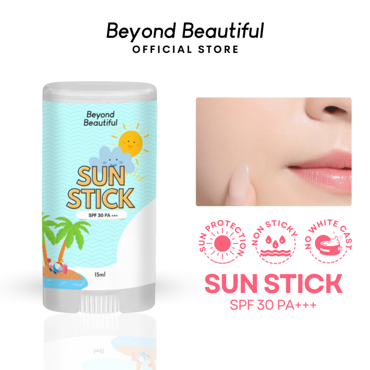 Sun Stick SPF 30 PA +++ Non Sticky Sunscreen Sunblock Broad Spectrum ...