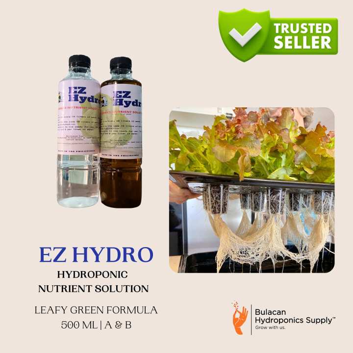 HYDROPONICS NUTRIENT SOLUTION | EZ HYDRO WITH FREE MEASURING CUP ...