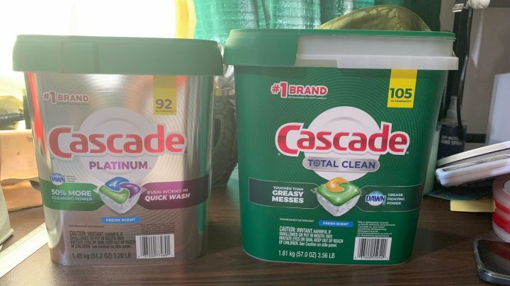 Cascade Total Clean ActionPacs, Dishwasher Detergent Pods, Fresh Scent ...