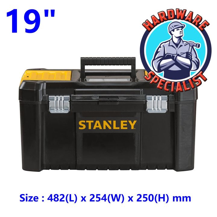 Stanley Essential Tool Box With Metal Latch / Storage Box STST175515 ...