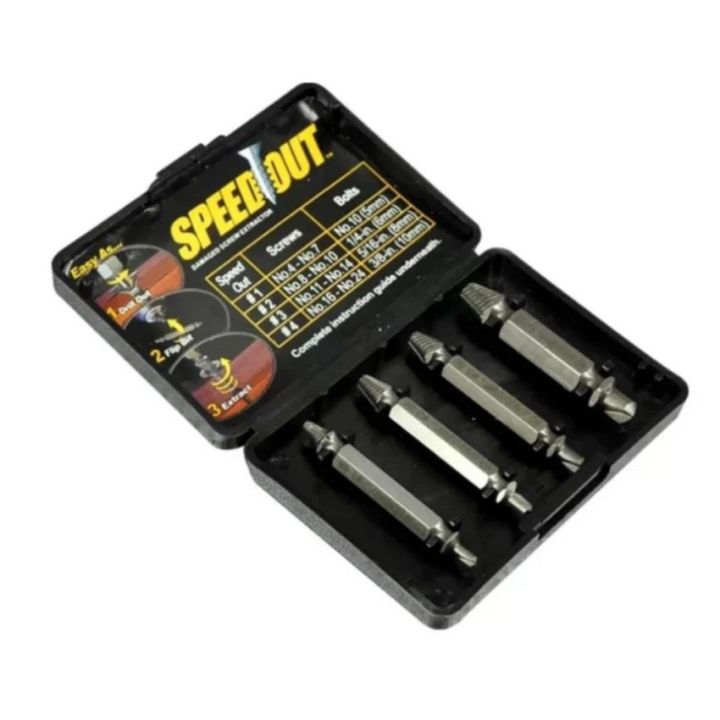 Tools Pro SPEED OUT ชุดเครื่องมือถอนหัวน็อต / สกรู / ตะปู | Lazada.co.th