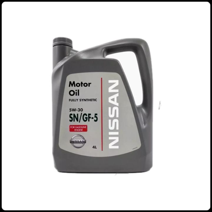 Nissan Fully Synthetic 5W30 Engine Oil ( 4 Liter ) | Lazada