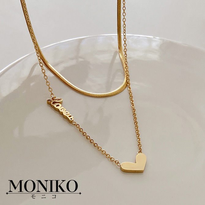 Moniko Jewelry 24K Bangkok Gold Plated Heart Locket Necklace for Women ...