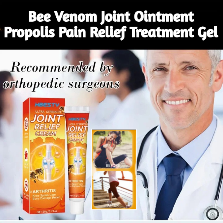 Bee Venom Joint Ointment Pain Relief Cream Bee Venom Professional ...