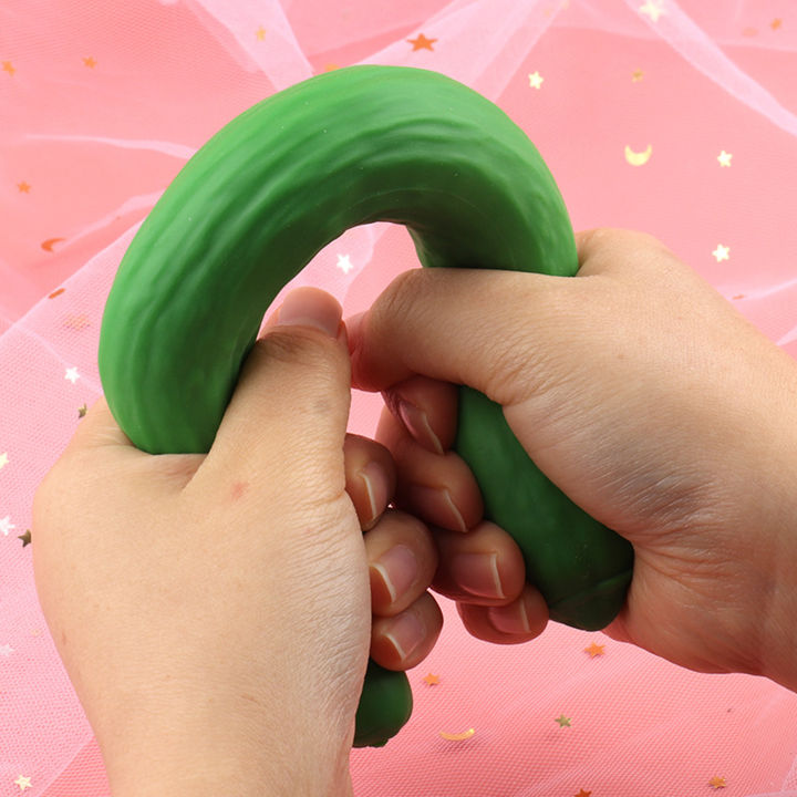 Relaxation Toy Stretchy Cucumber Stress Relief Toy Fun Sensory Fidget ...