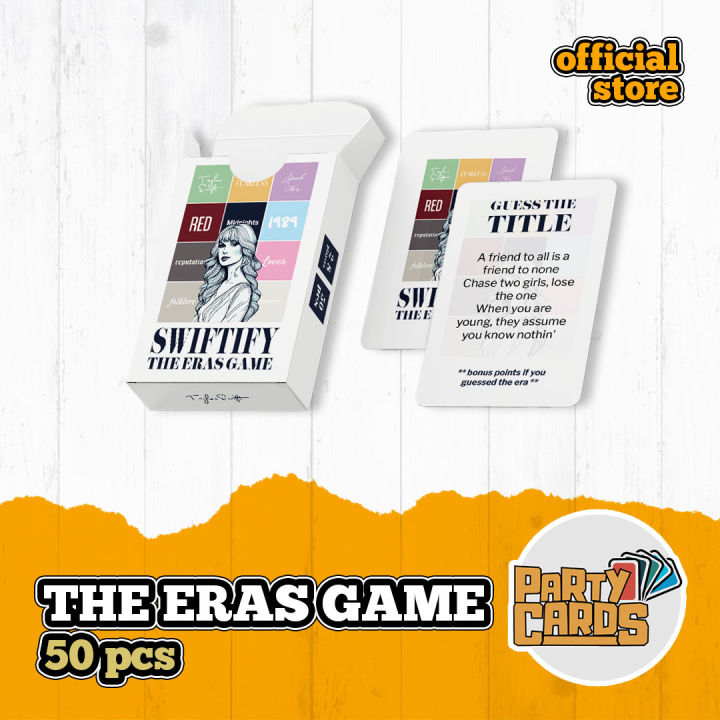 Swiftify: The Eras Game 50 pcs | Lazada PH