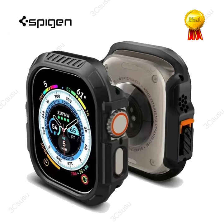 Spigen Lock Fit Case PC Cover Suitable For Apple Watch Ultra 2/Ultra ...