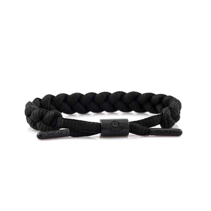 RASTACLAT Braided Bracelet: Onyx Solid Black (M/L) | Lazada PH