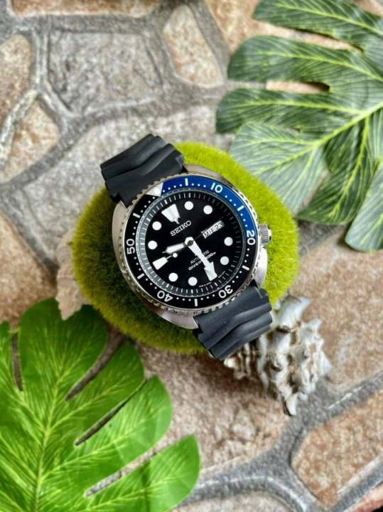 SEIKO BATMAN BLUE RUBBER 100% AUTOMATIC WATCH JAPAN | Lazada PH