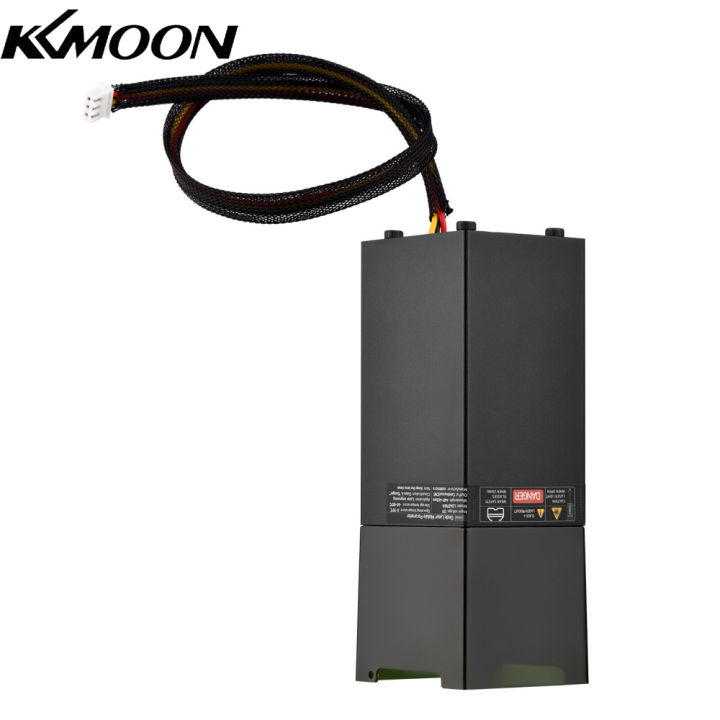 KKmoon 450nm 50W La-ser Module Fixed Focal Length La-ser Engraving Head High Speed La-ser ...