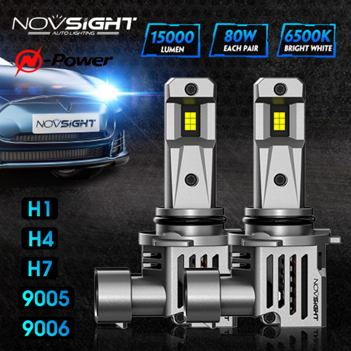 [In Stock] N-Power Novsight N66 H4 H11 9005 9006 Car LED Headlight 80W ...