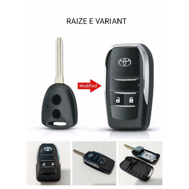 Toyota Raize E Variant Flip Key | Lazada PH