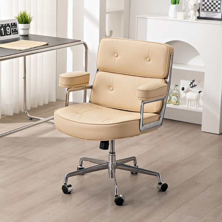 Modern malist Office Chair Xipi Desk Chair Comfortable Long-Sitting Mid ...