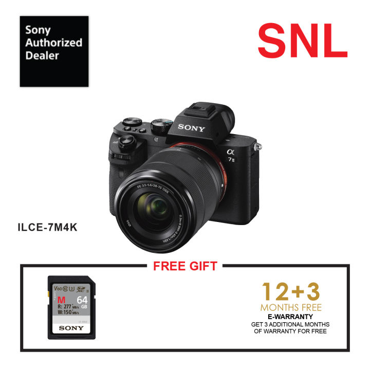 Sony A7 IV KIT 28-70MM FREE Sony SF-M64 SD | Lazada