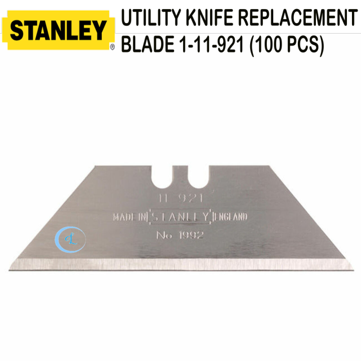 [READY STOCK] STANLEY 1-11-921 UTILITY REPLACEMENT BLADE (100 PCS PER ...