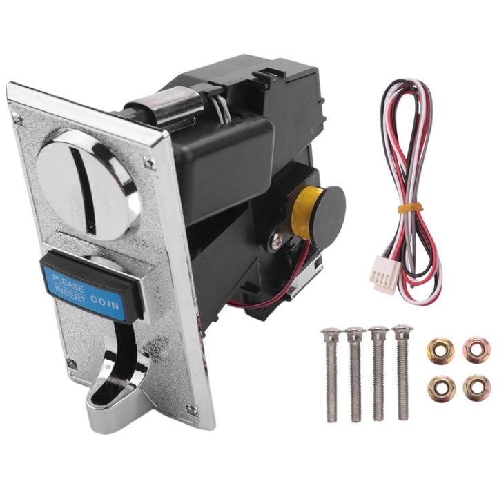 Multi Coin Acceptor Electronic Roll Down 4P Port Electronic Coin ...