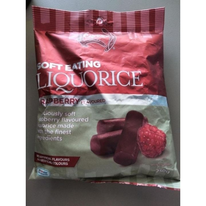 ฟินเวอร์🔹 Soft Eating Liquorice Raspberry ลูกอม รสชะเอม และ ราสพ์เบอร์ ...