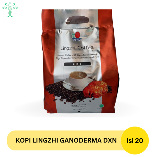 Kopi Lingzhi Ganoderma DXN Isi 20 Sachet 20 gram / Kopi sachet Kopi ...