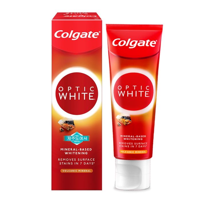 Colgate Optic White Volcanic Mineral Toothpaste 100g | Lazada Indonesia