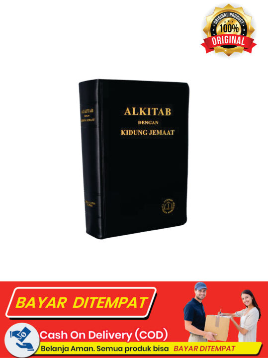 Alkitab Besar dengan Kidung Jemaat Sampul Plastik | Lazada Indonesia